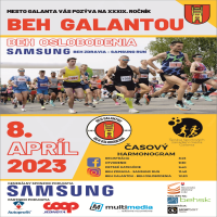 Beh Galantou 2023 - Oficiálne stránky mesta Galanta